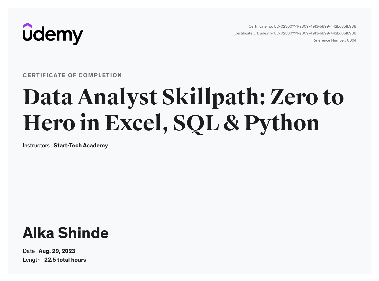 Alka Shinde - QA | Test Automation | Selenium | Python | React ...