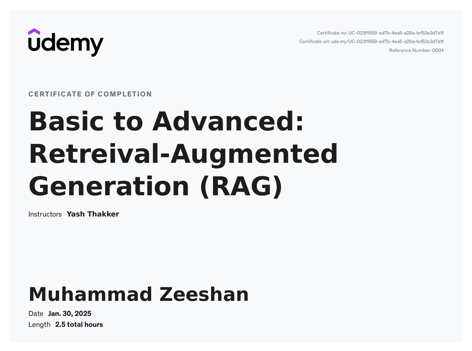 Muhammad Zeeshan - AI Software Engineer | LangChain | NLP | LLM | Machine Learning | RAG ...