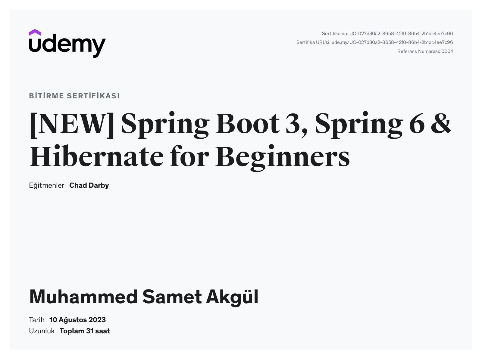 Muhammed Samet Akgül - Software Engineer - Backend Developer | JAVA | LinkedIn