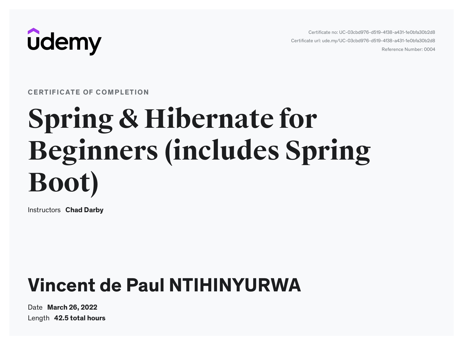 Vincent de Paul NTIHINYURWA - McCoy Corporation | LinkedIn