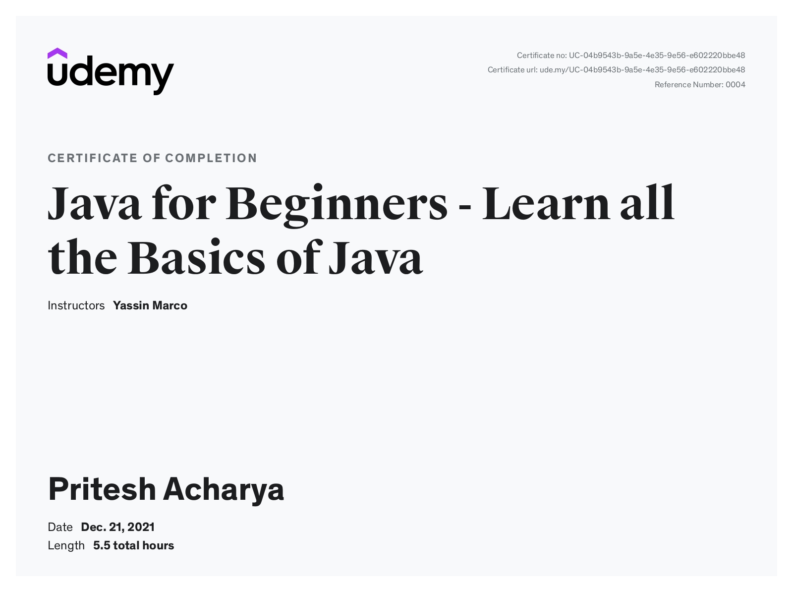 Navadeep Reddy Kamana on LinkedIn: #java #java #certiport #certification #softwaredevelopment # ...