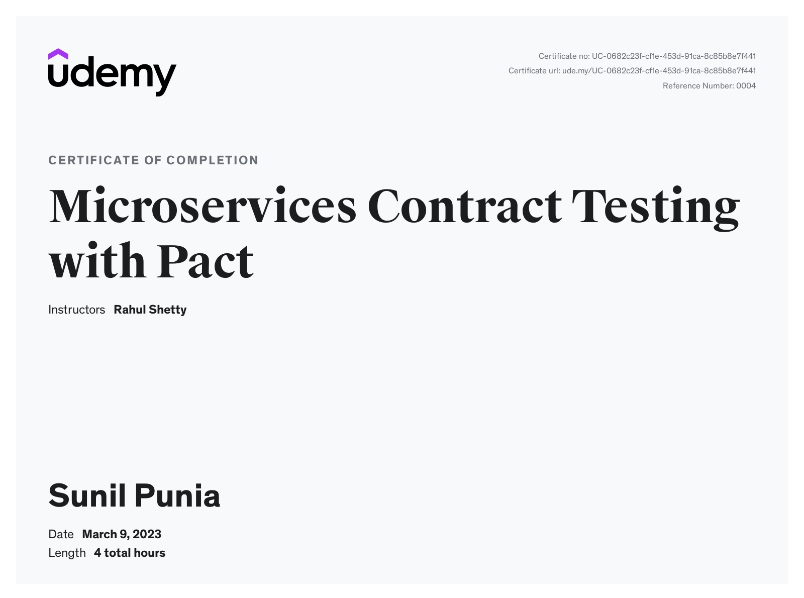 SUNIL PUNIA - ISTQB | AWS Certified | PSM 1 Certified | Java | API & UI ...