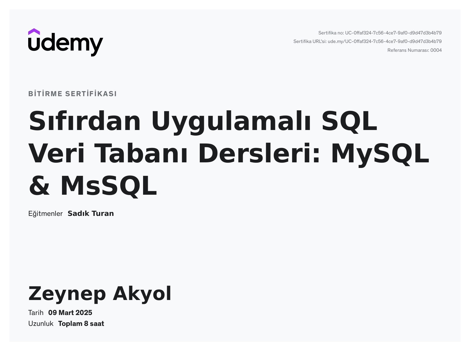 Zeynep Akyol - Bolu Abant İzzet Baysal University eğitim kurumunda ...