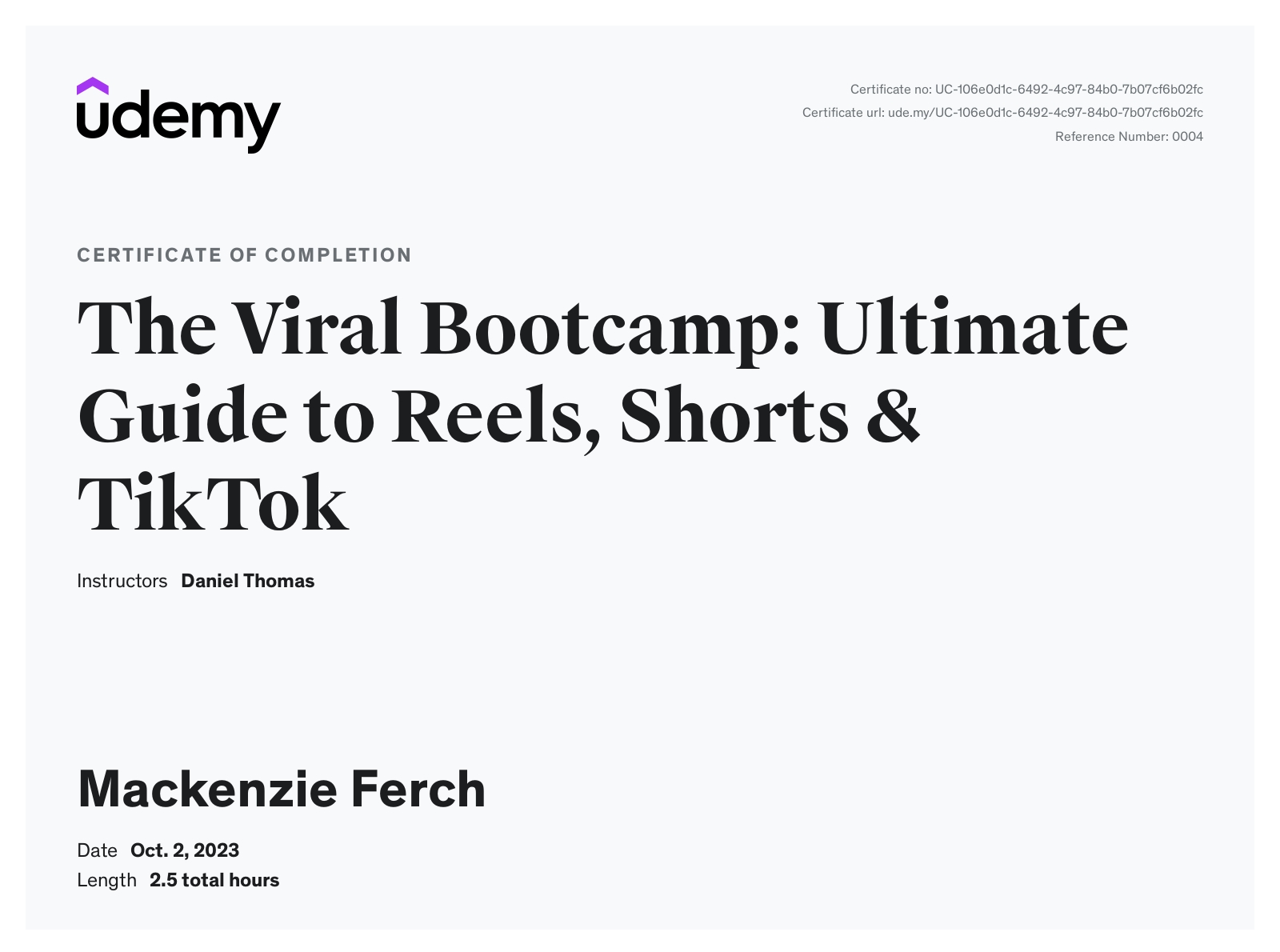 Mackenzie F. - Social Media Manager, Digital Marketing Enthusiast ...