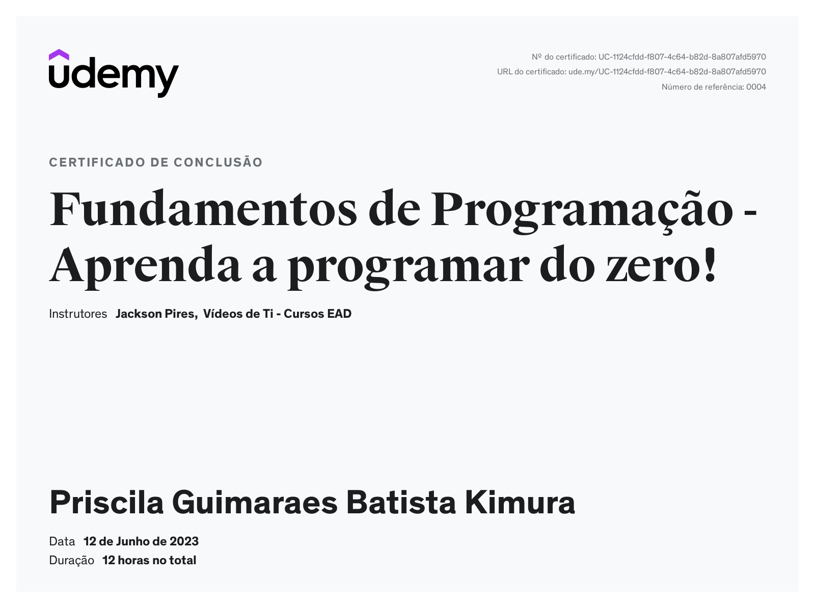 Priscila Kimura - Desenvolvedora de Software | LinkedIn