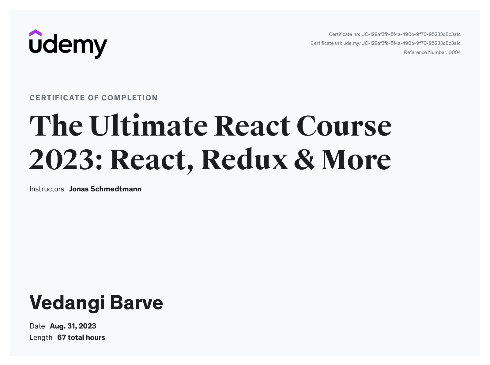 Vedangi Barve - Software Engineer | ReactJS & JavaScript | Front-End Developer | Power BI ...