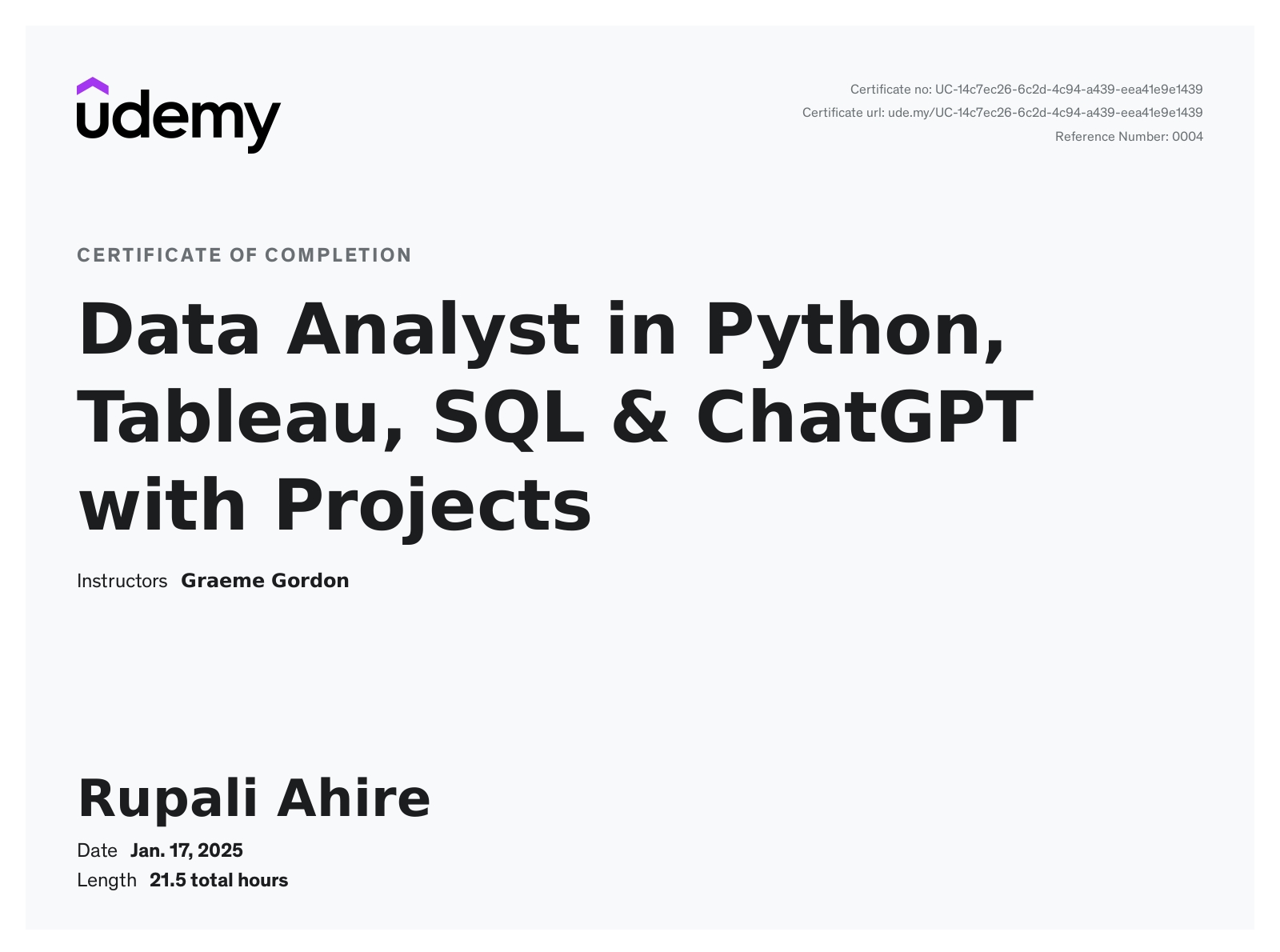 Rupali Ahire - Power BI Developer | Data Analyst | Business Analyst | LinkedIn