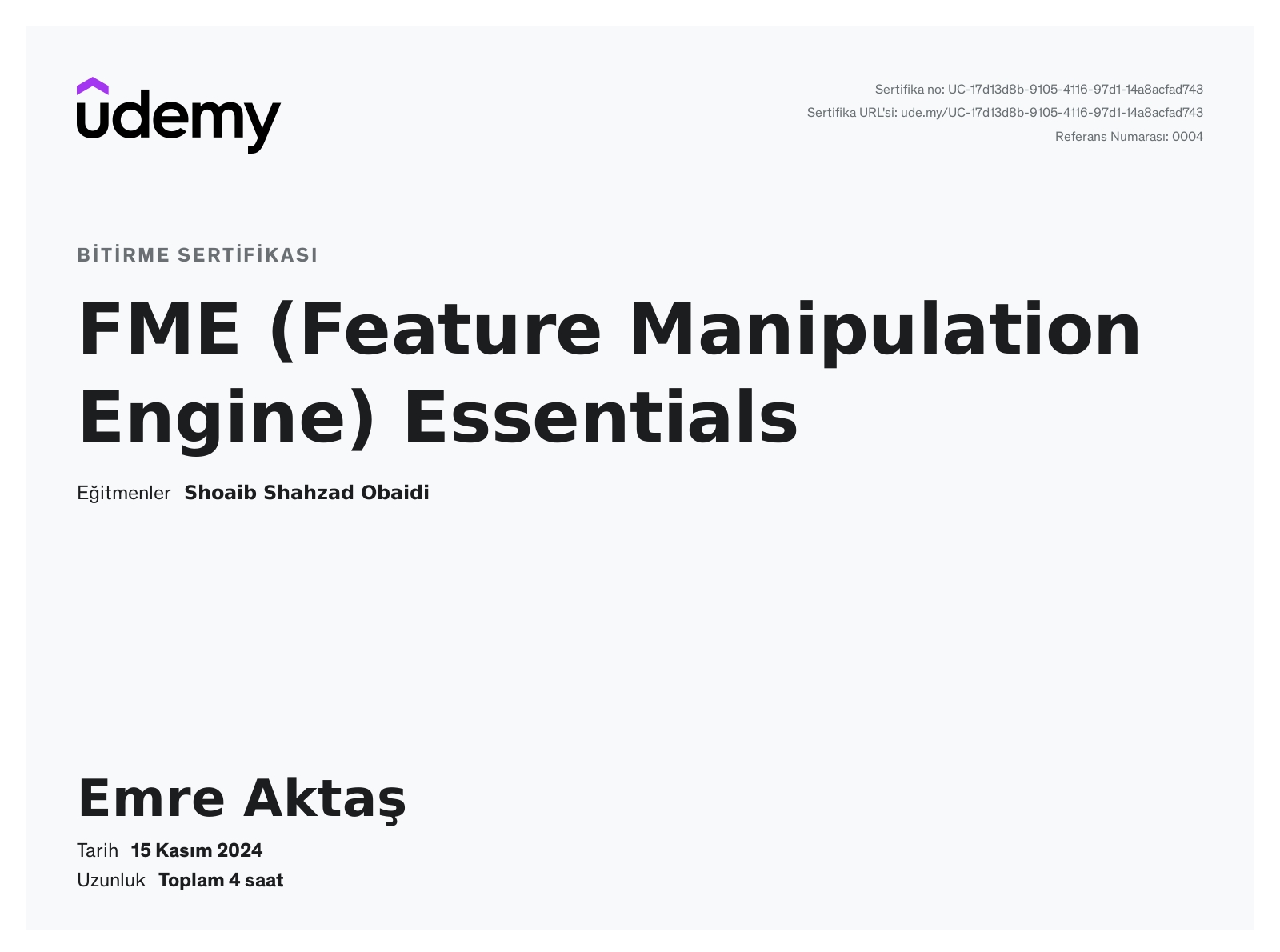 Emre AKTAŞ - GIS SPECIALST| 3D Web Visualization | FME | Esri ArcGIS ...