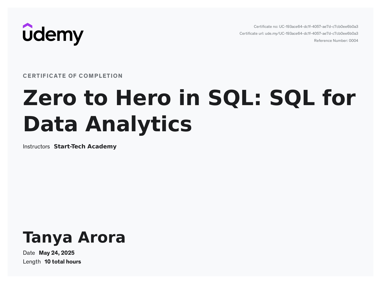 Tanya Arora - SMU MITB’27 | Ex-Parthenon | LSR’24 | LinkedIn