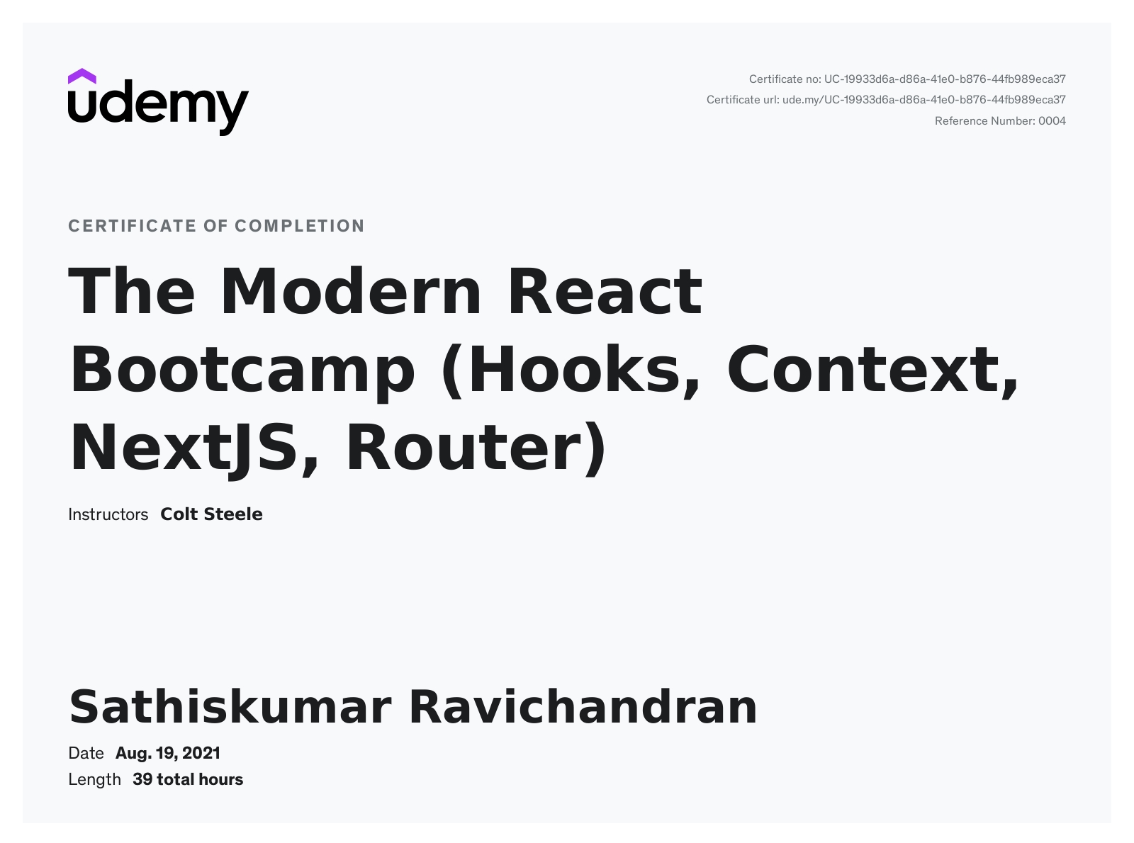 Sathiskumar Ravichandran - React Developer | Front End Developer | JavaScript Developer | Redux ...