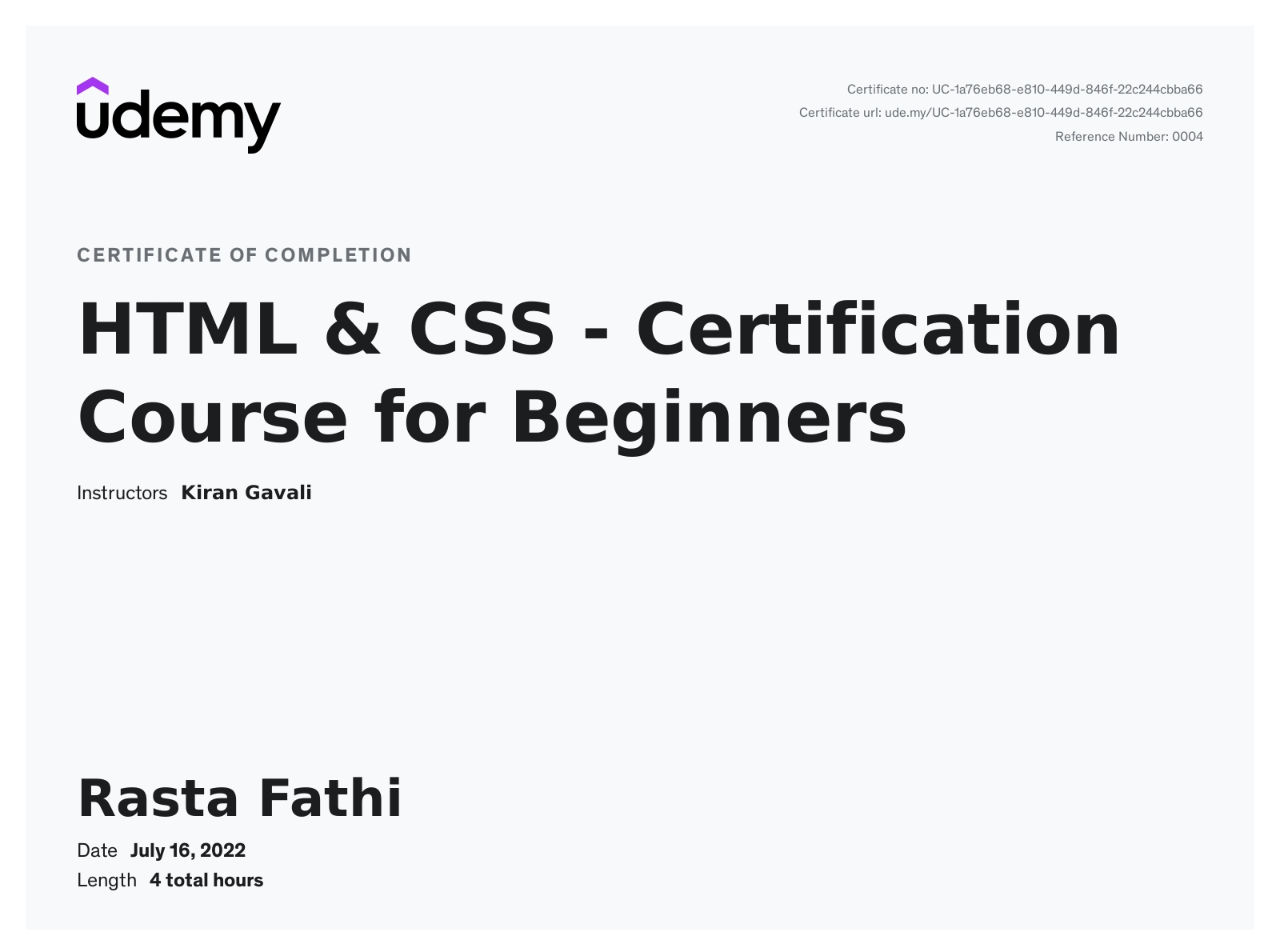 ‏Rasta Fathi‏ - | ‏Full Stack Developer‏ LinkedIn