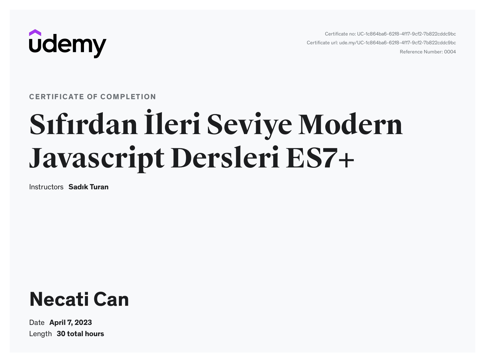 Necati CAN - Jr. Front-End Web Developer | HTML5 | CSS3 | Tailwind CSS | Bootstrap | JavaScript ...