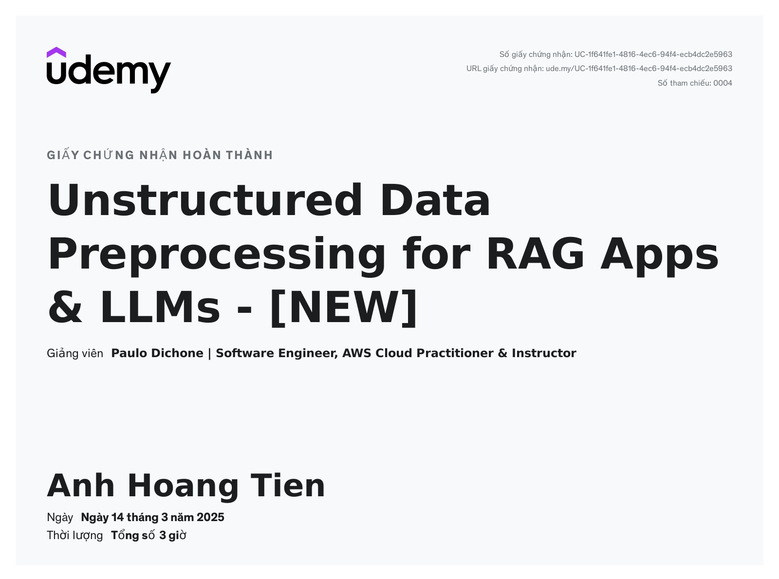 Anh Hoang Tien - AI/ML Engineer | Data Scientist | LinkedIn