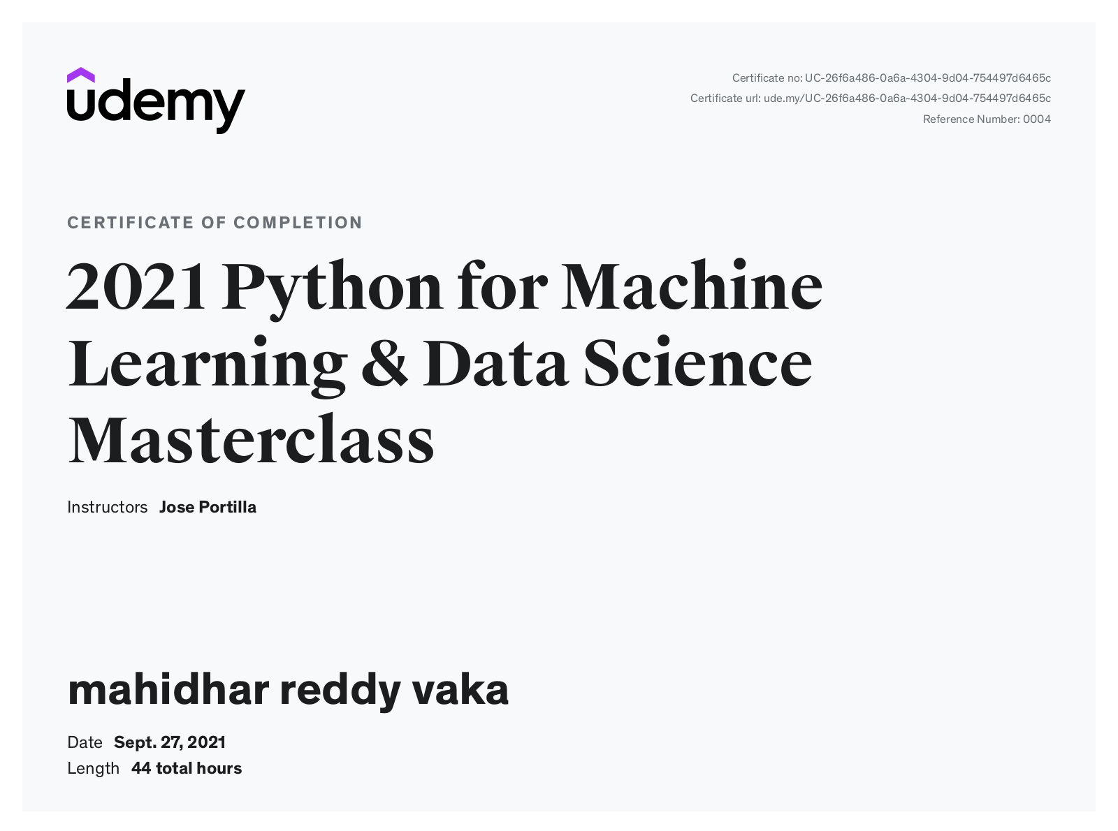 Mahidhar Reddy Vaka – Clira | LinkedIn