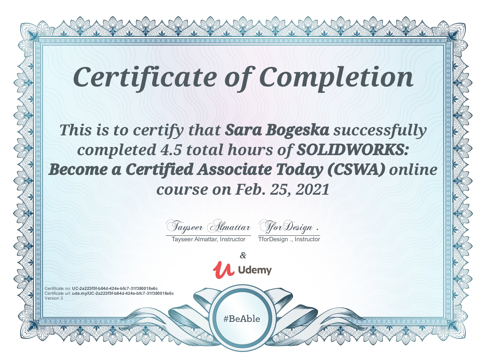 Sara Bogeska – Mechanical Engineer | LinkedIn