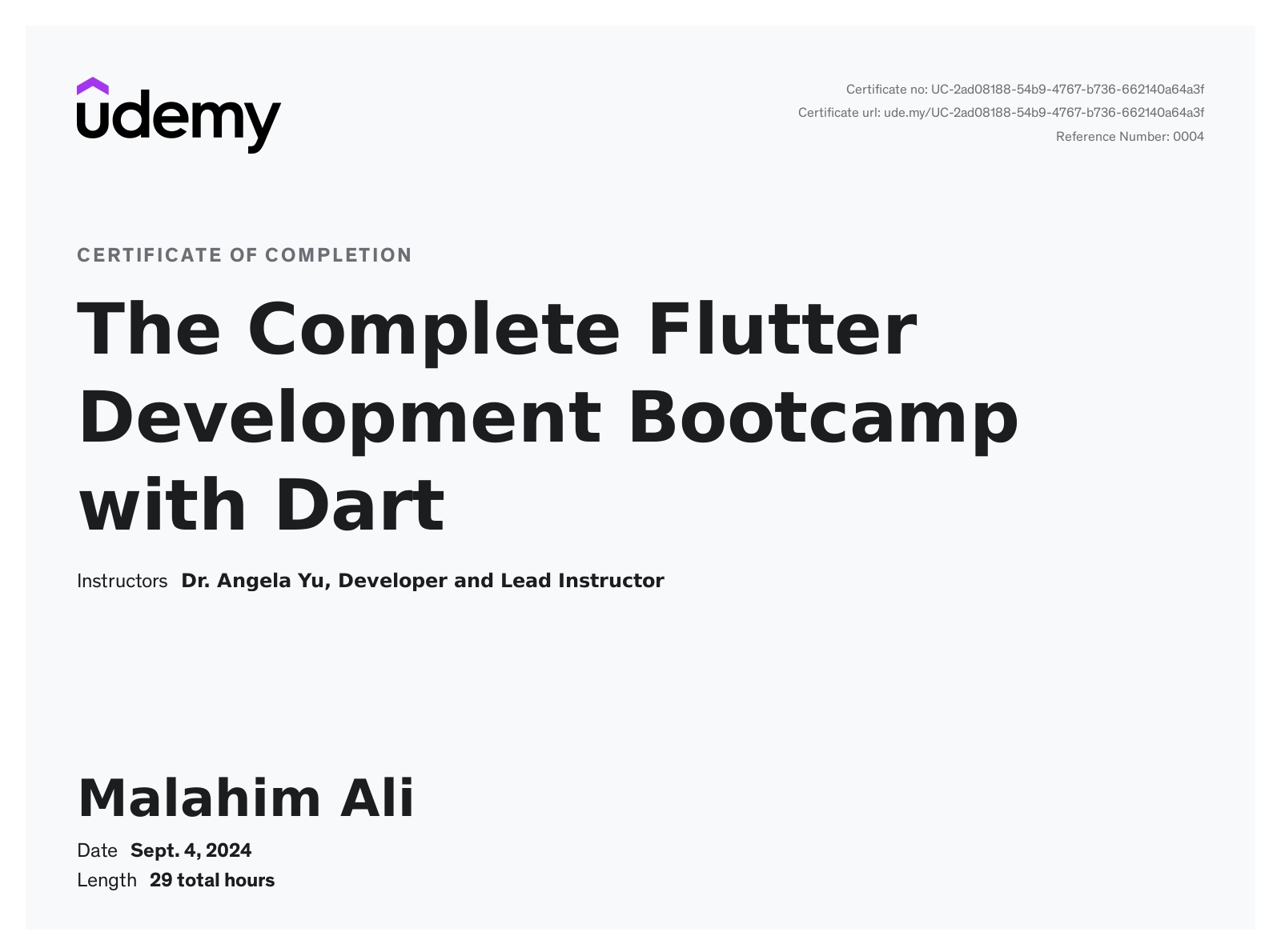 Malahim Ali - FlutterDev - Dart | LinkedIn