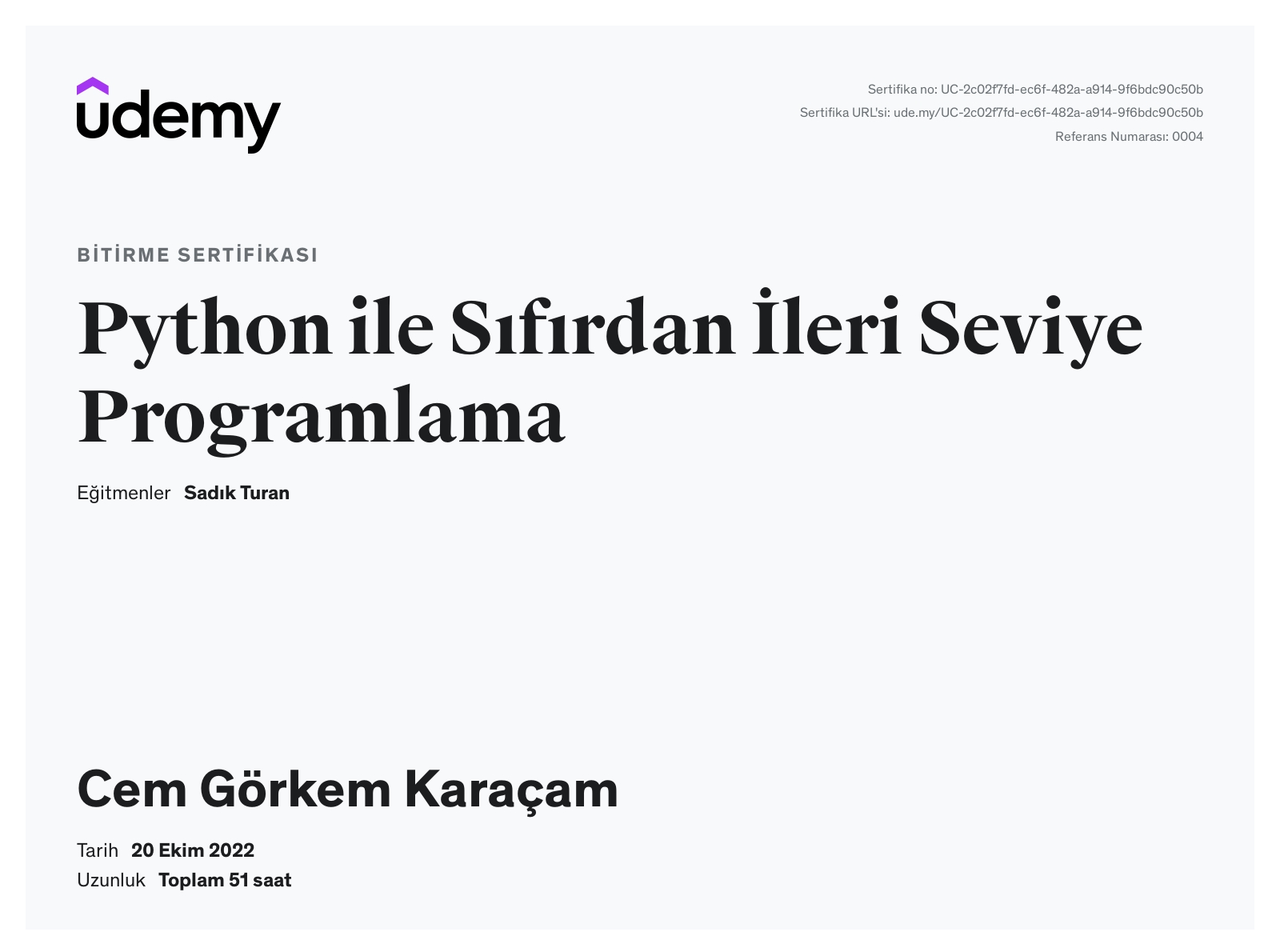 Cem Görkem Karaçam - . | LinkedIn
