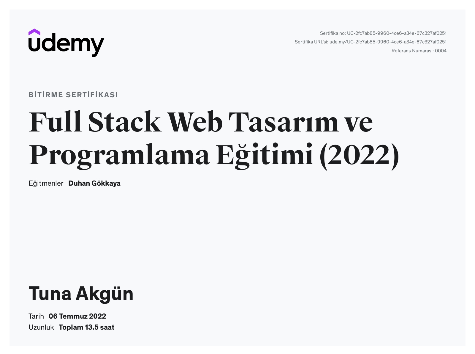 Tuna Akgün - Yazılım | LinkedIn
