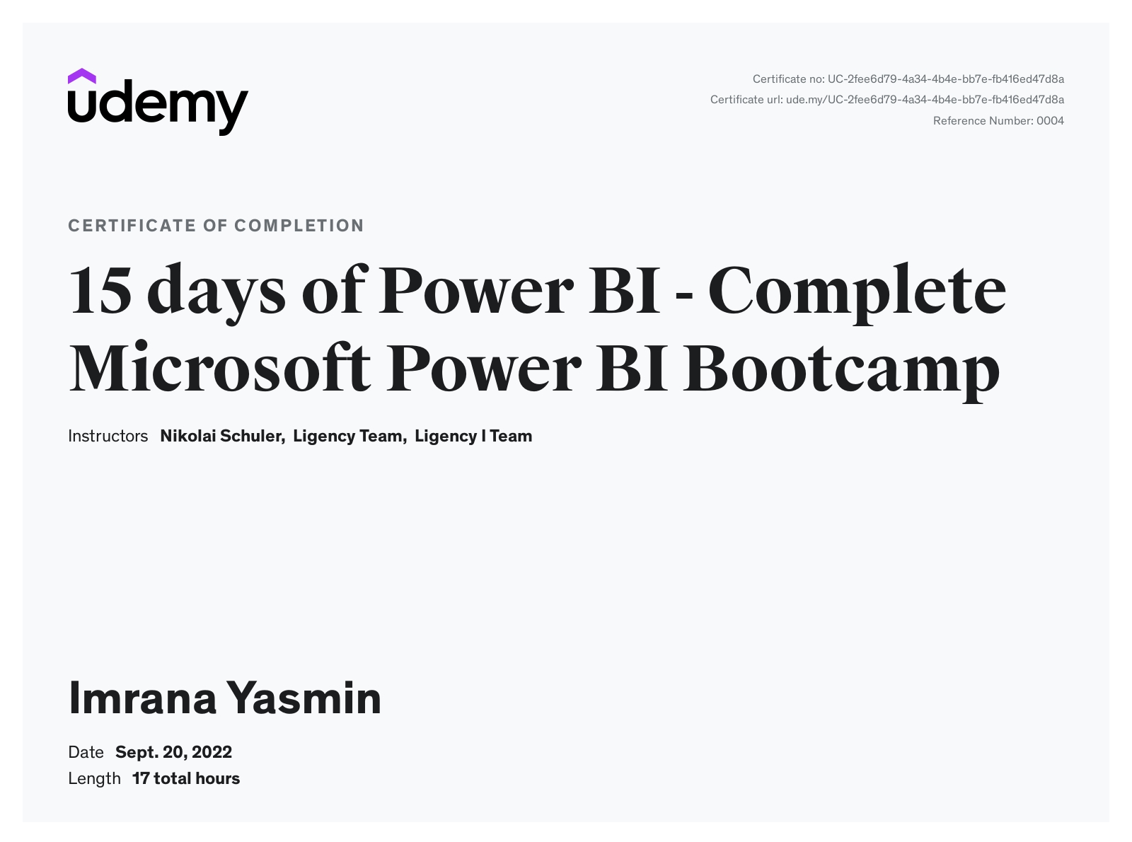 Imrana Yasmin - Data Analyst | BI Developer | Excel, Power BI, SQL, Python | LinkedIn