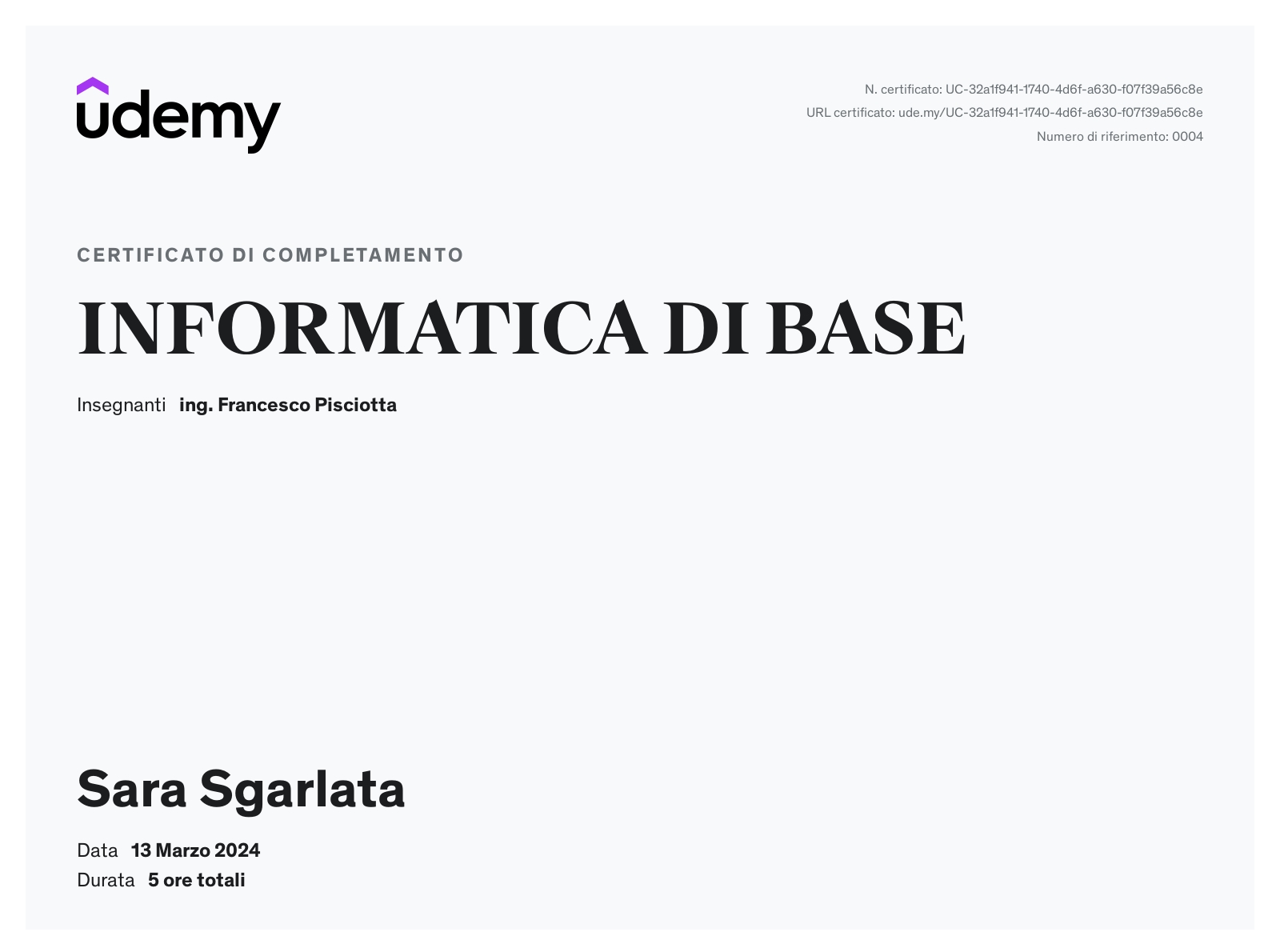 Sara Sgarlata - Junior Java Developer | LinkedIn