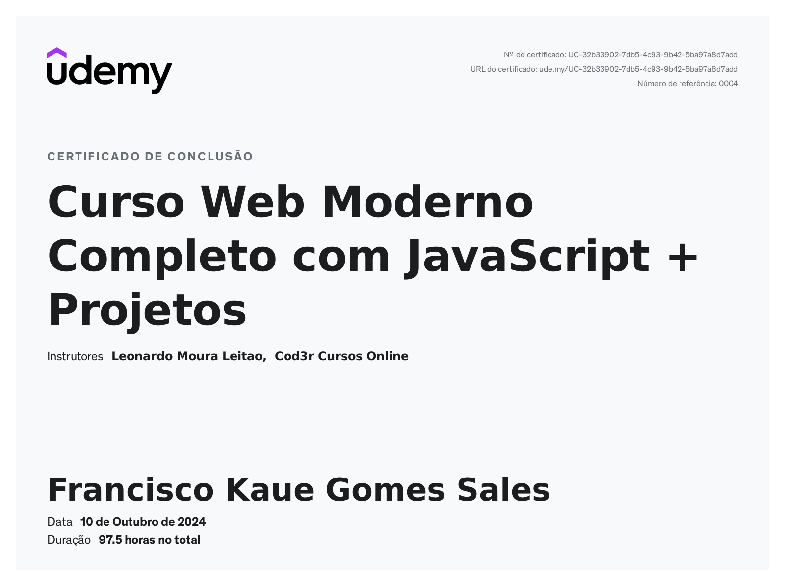 Kauê Gomes - Desenvolvedor Full Stack - PHP | NodeJs | ReactJS ...