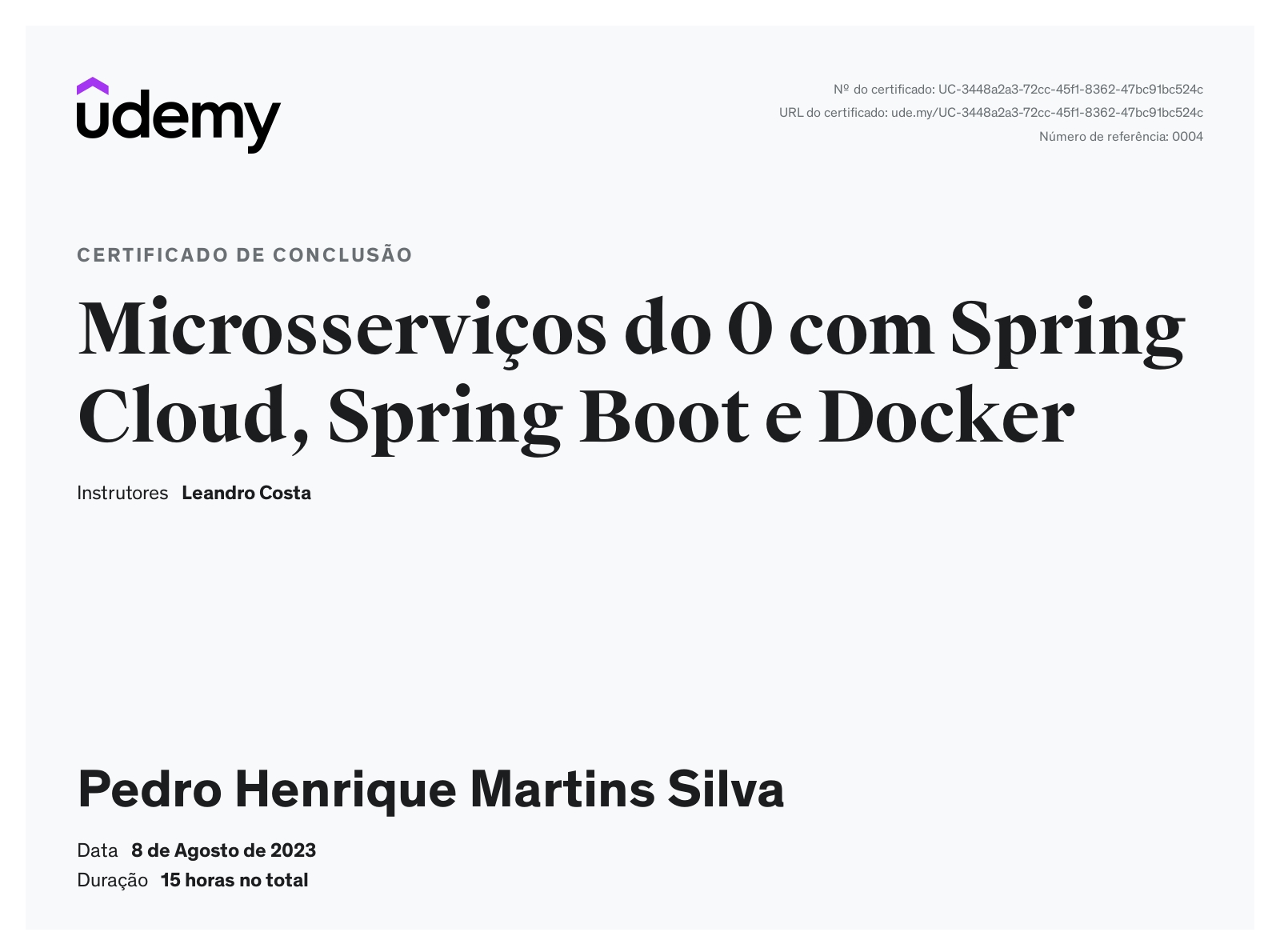 Pedro Henrique - Desenvolvedor FullStack na Vint Global | LinkedIn