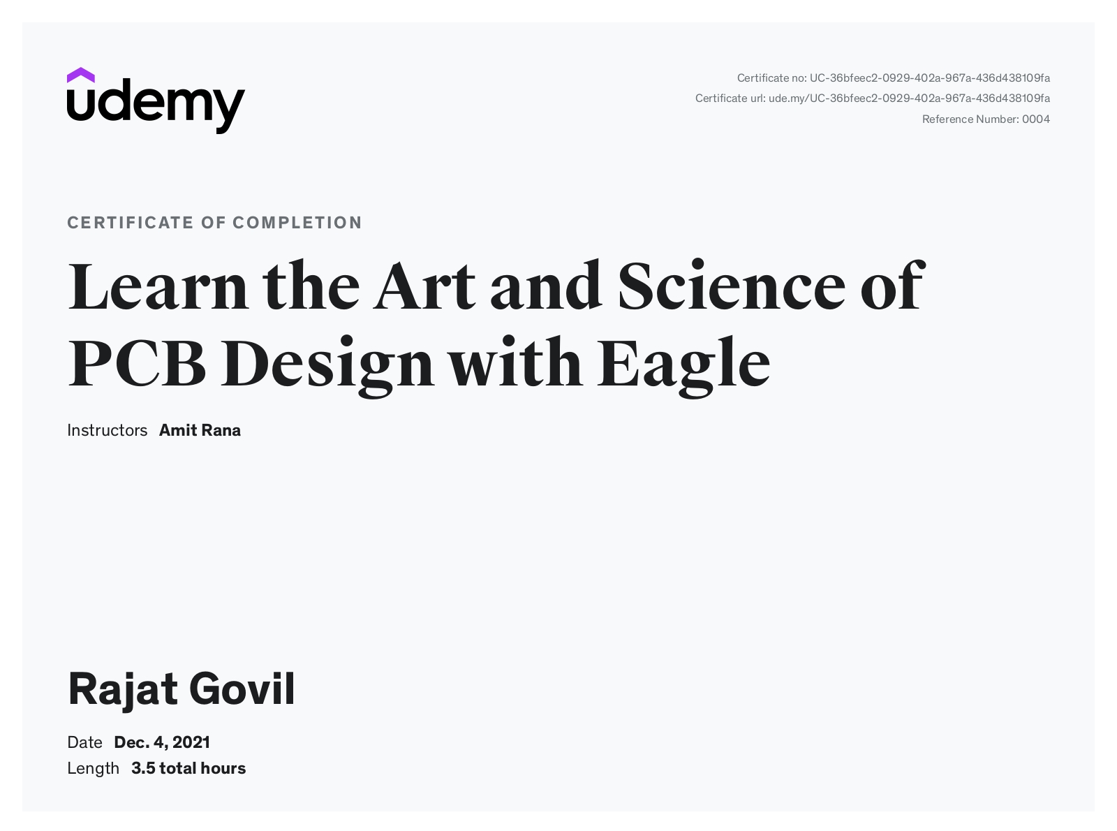 Rajat Govil - Digital Design Engineer II at Vervesemi Microelectronics ...