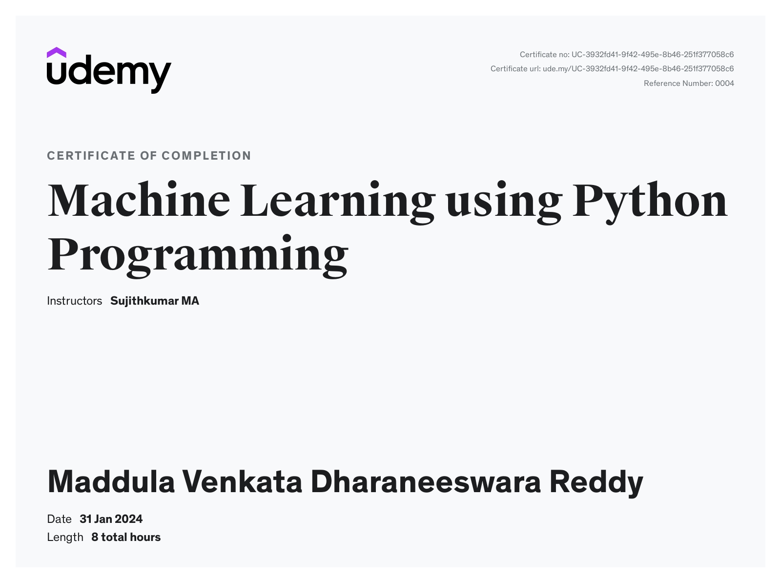 Venkata Dharaneeswara Reddy Maddula - Computer science graduate from University of North Texas ...