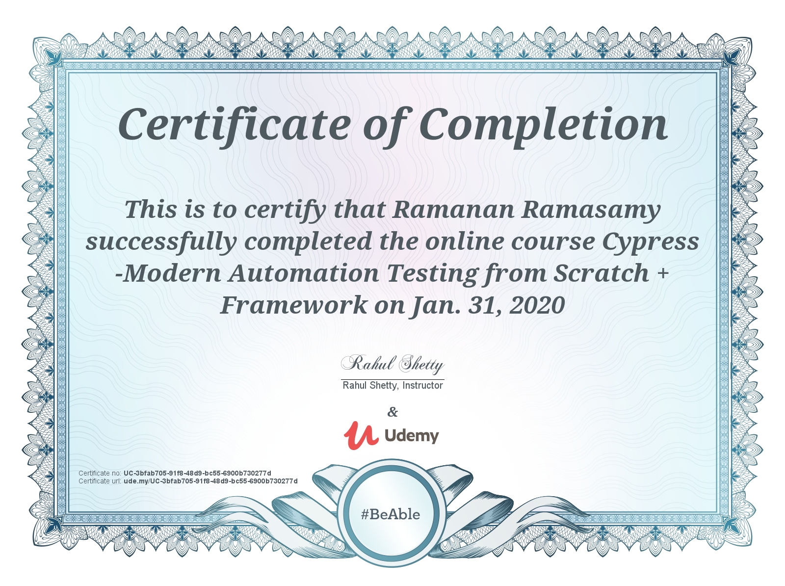 Ramanan Ramasamy - Serving notice period, Available from 18/11/2025 | Senior Quality Assurance ...