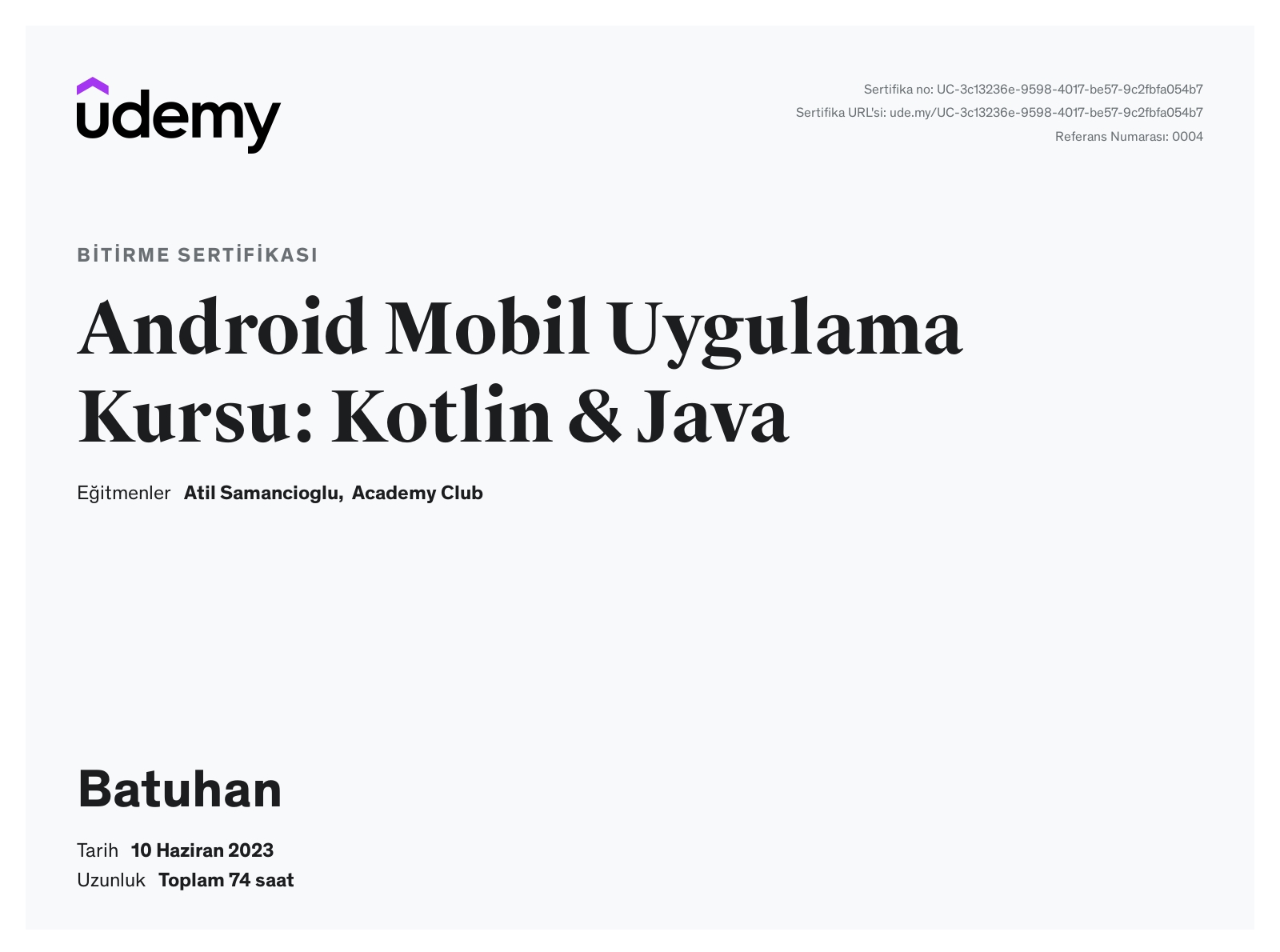 Batuhan Mercan - Android Developer | LinkedIn
