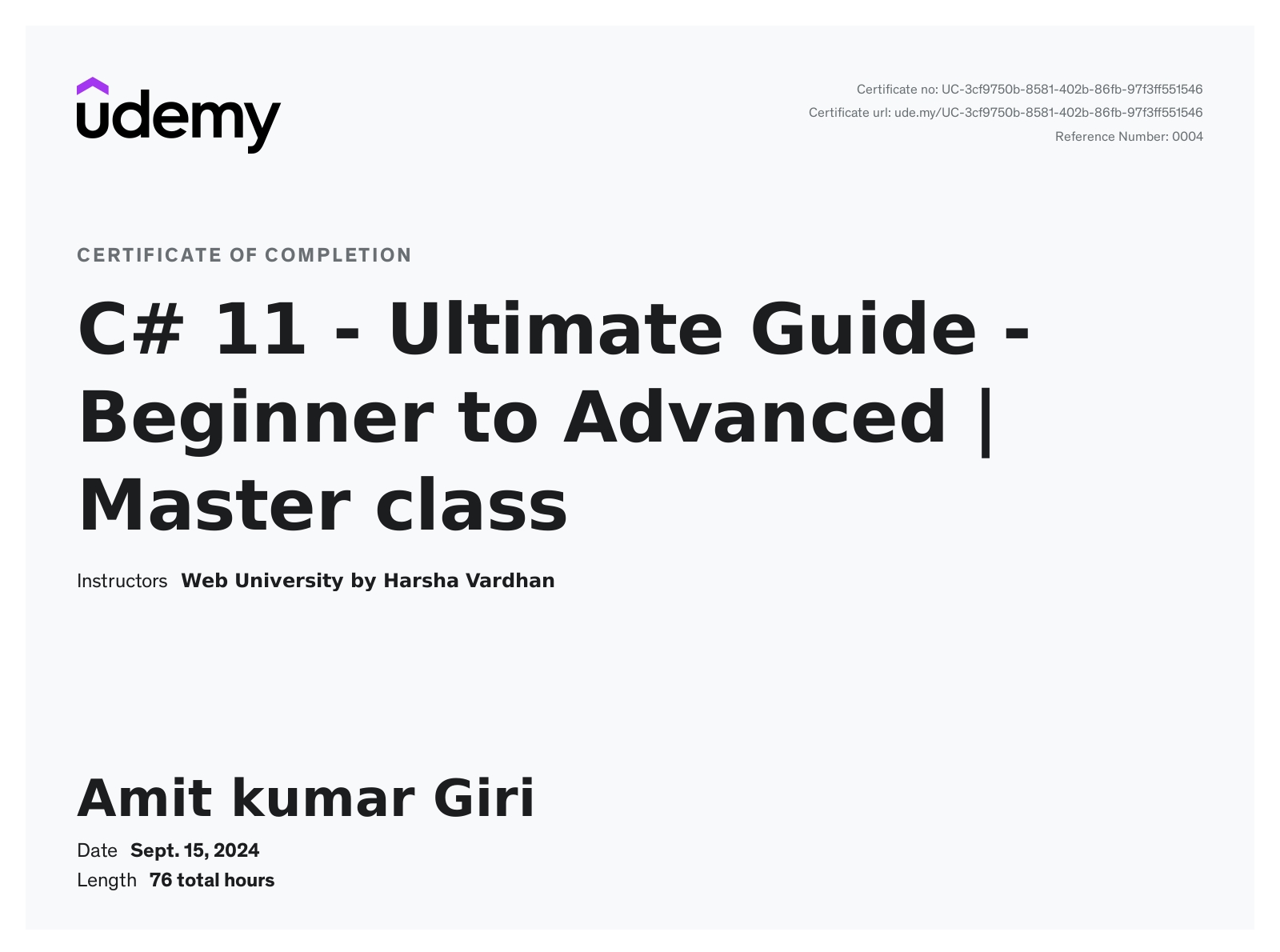 Amit Kumar Giri - .NET Full Stack Developer | Azure and Google Cloud | Terraform | .NET Core| C# ...