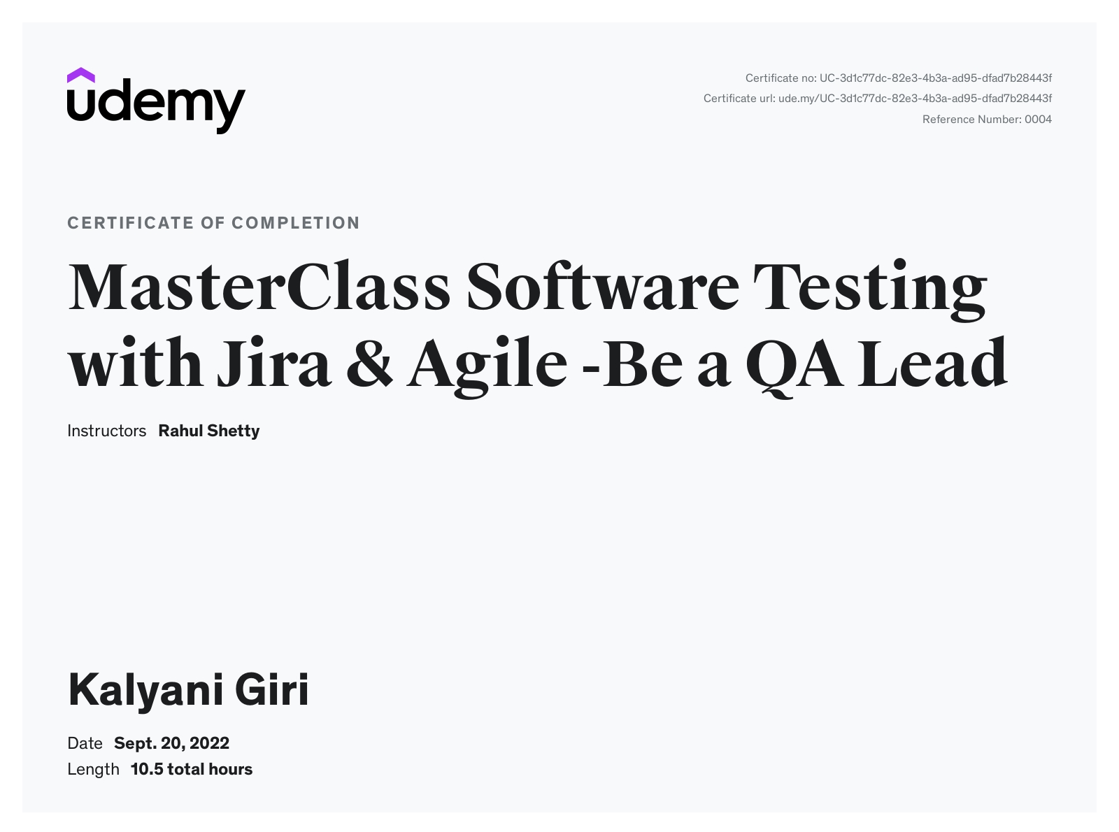 Kalyani Giri - Sr.Associate || Quality Assurance Engineer at Cognizant | Mobile Application ...