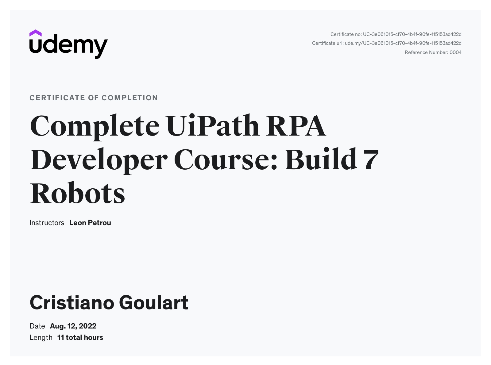 Cristiano Goulart - Journalist | RPA Developer | English, Portuguese, Italian (Learning) | LinkedIn