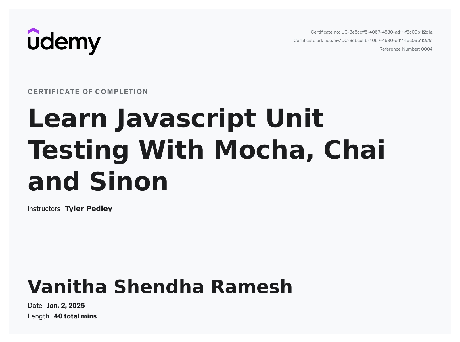 Vanitha Shendha Ramesh - LTIMindtree | Java | Python | Selenium | Playwright | JS | SQL | Rest ...