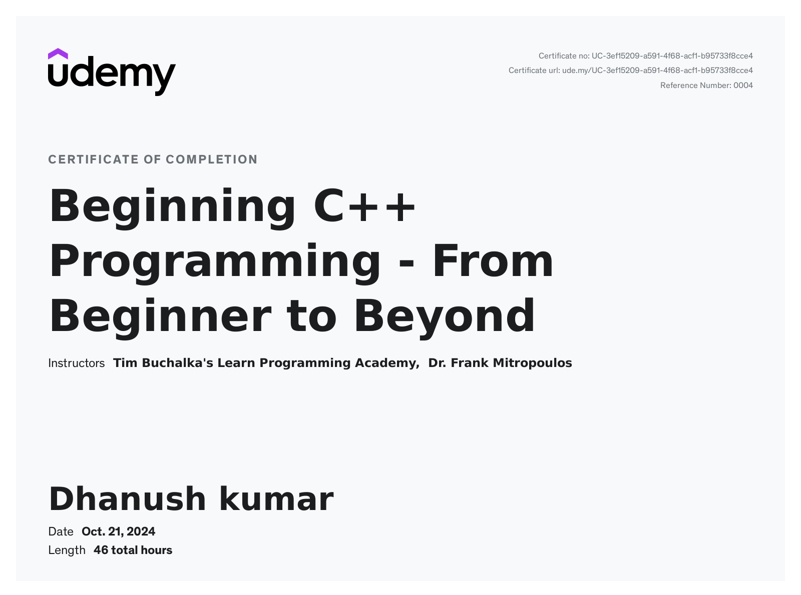Dhanush Kumar K - GooGle & UnsaidTalks Campus Ambadssor | B.Tech CSE AIML | LinkedIn