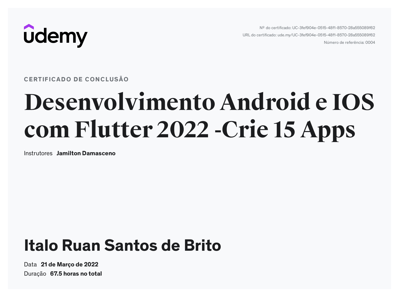 Italo Ruan Santos - Flutter Mobile Developer | Android | IOS | DART | JAVA | Software Engineer ...