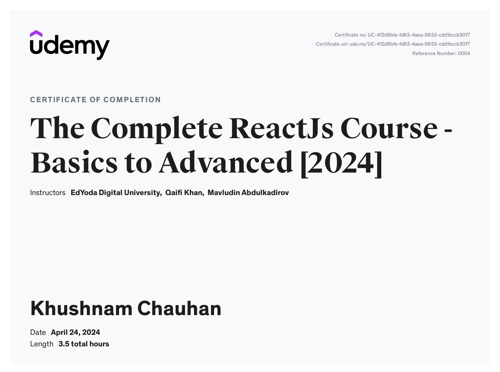 Khushnam Chauhan - 4 ⭐ Hackerank | MCA | MERN developer | Software Developer | LinkedIn