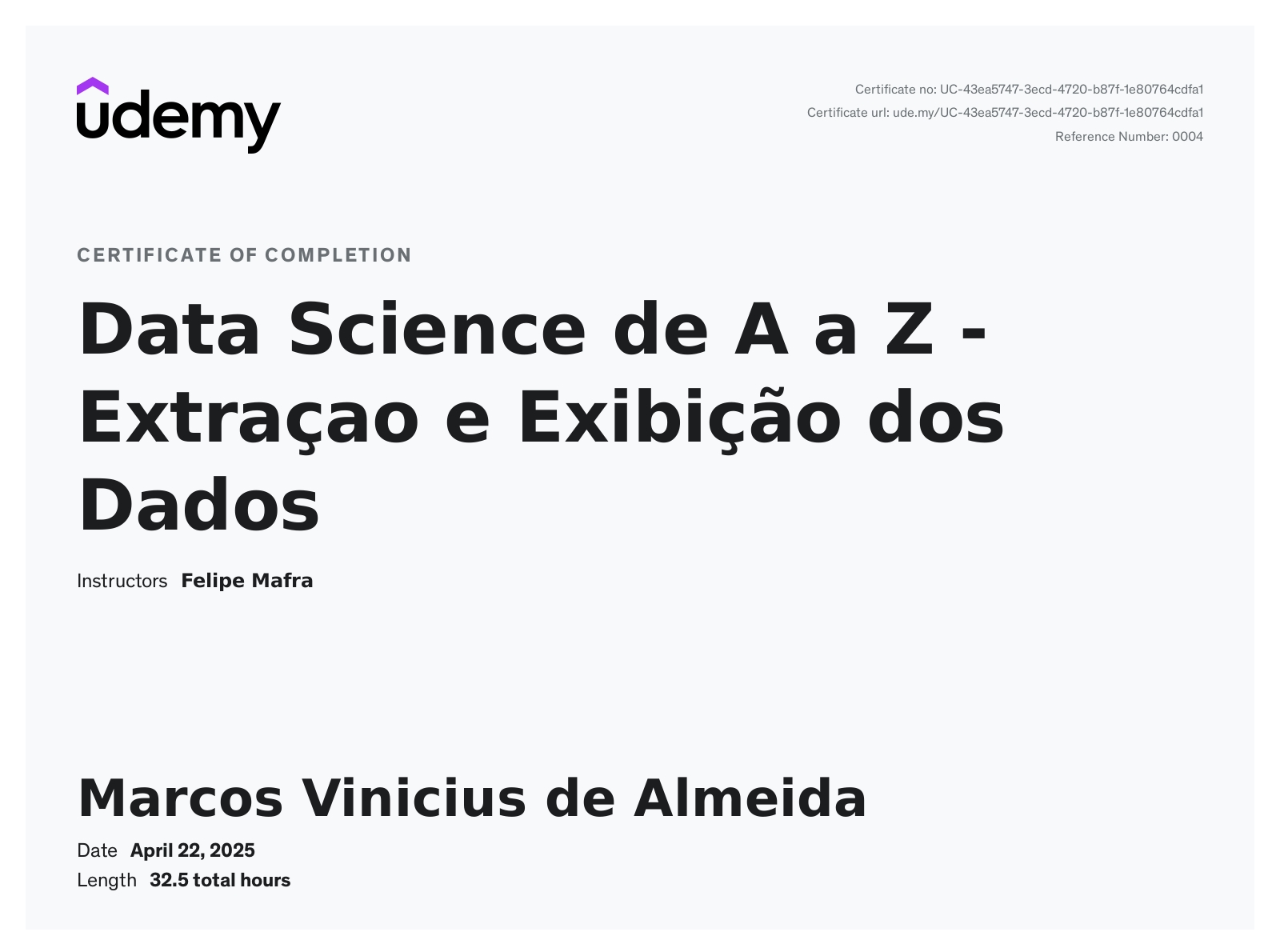 Marcos Vinicius de Almeida - Inteligência Artificial | LLM | OCR ...
