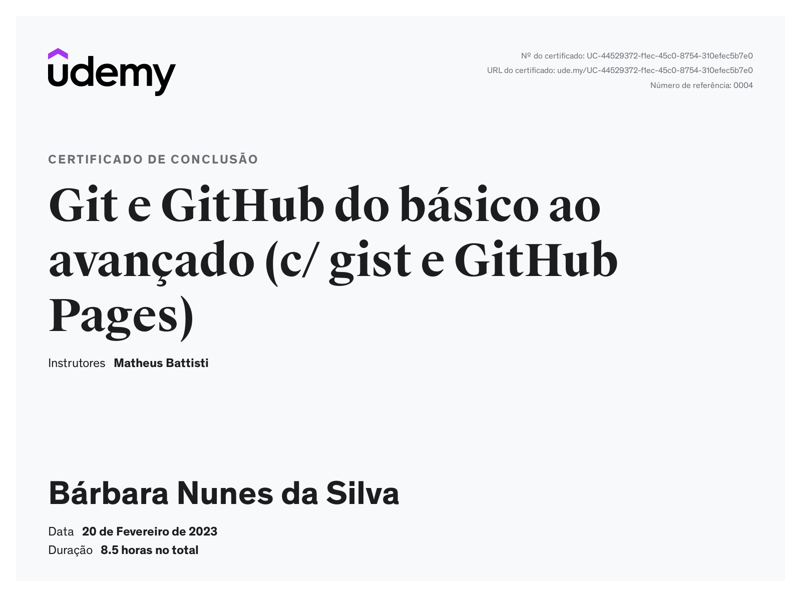 Bárbara Nunes da Silva - Programadora | Python | SQL | Git | LinkedIn