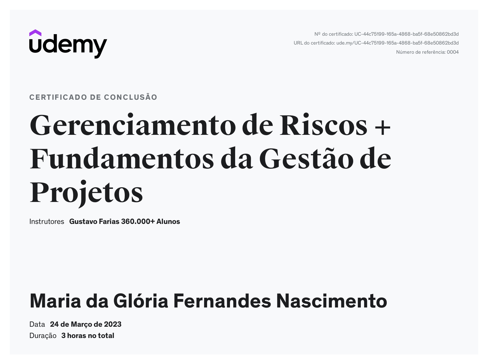 Gloria Fernandes - Arautos Engenharia, Gestão e Inovação | LinkedIn