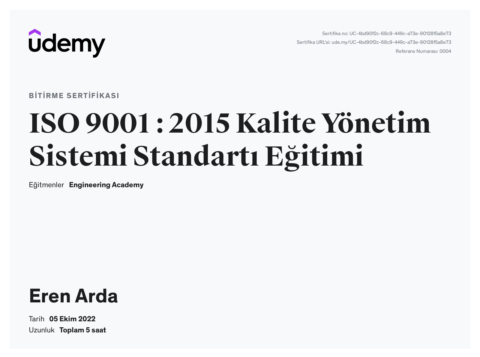 Eren Arda - Industrial Engineer | Istanbul Universitesi - Cerrahpaşa ...
