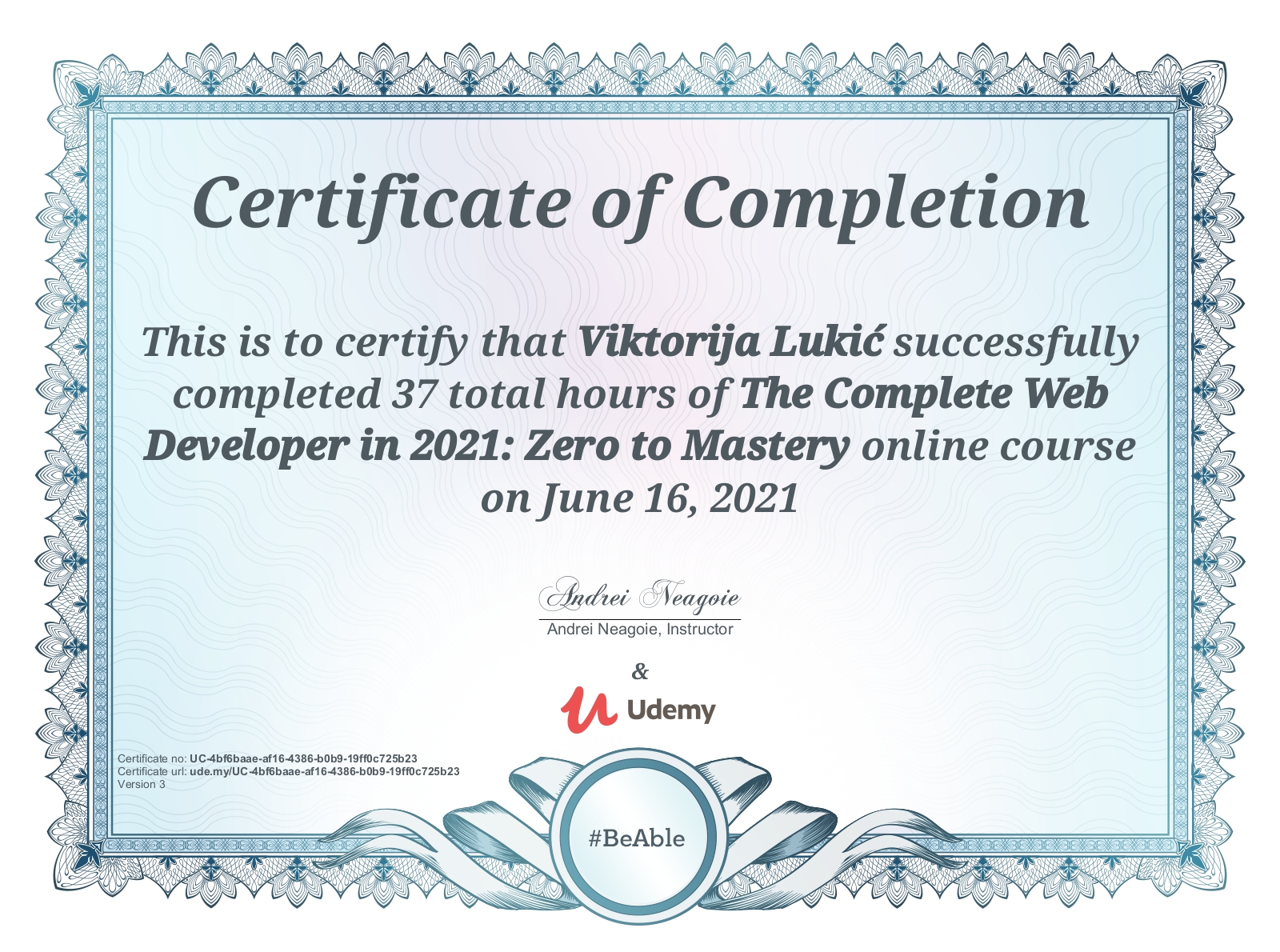 Viktorija Lukić - Developer / Sociologist | LinkedIn