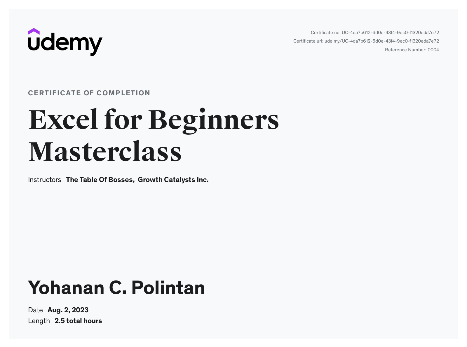 Yohanan Polintan - MAXIMA MACHINERIES, INC. | LinkedIn