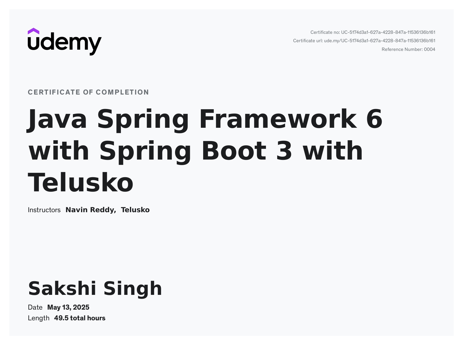 Sakshi Singh - Java | Spring | Springboot | SQL | Docker | Student at Devi Ahilya ...