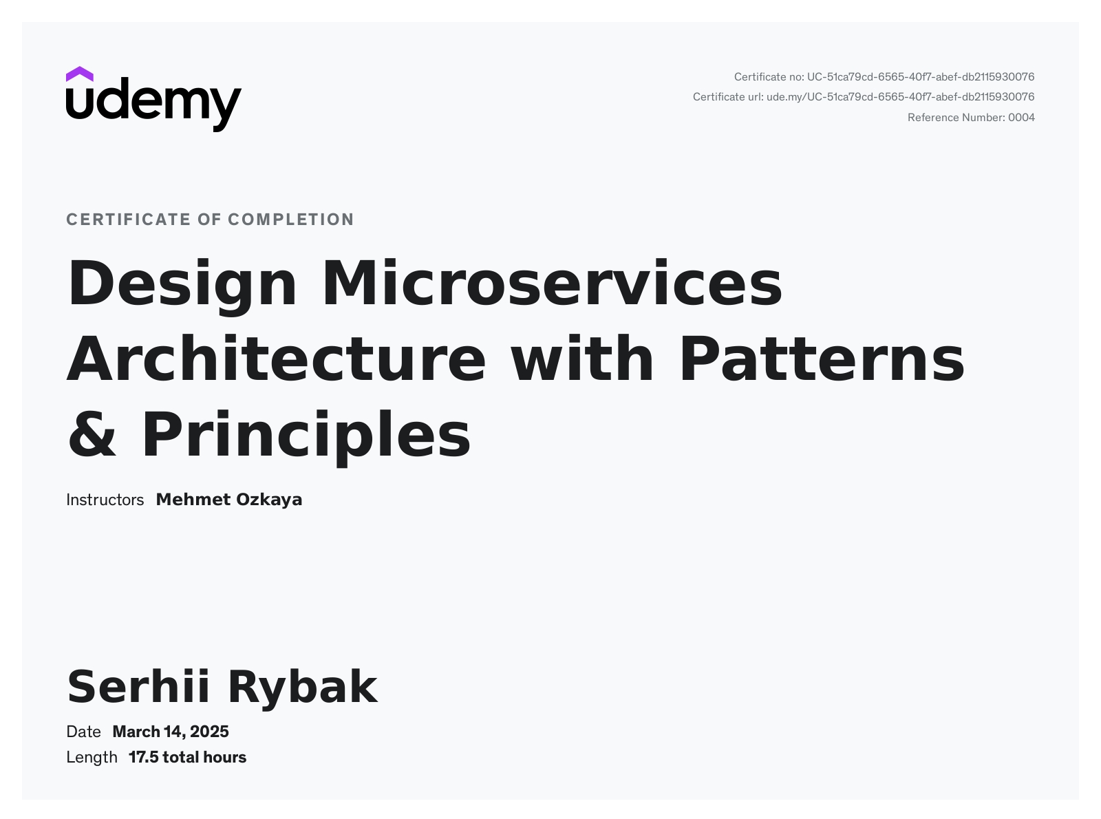 Serhii Rybak – Backend & AI Software Engineer | LinkedIn