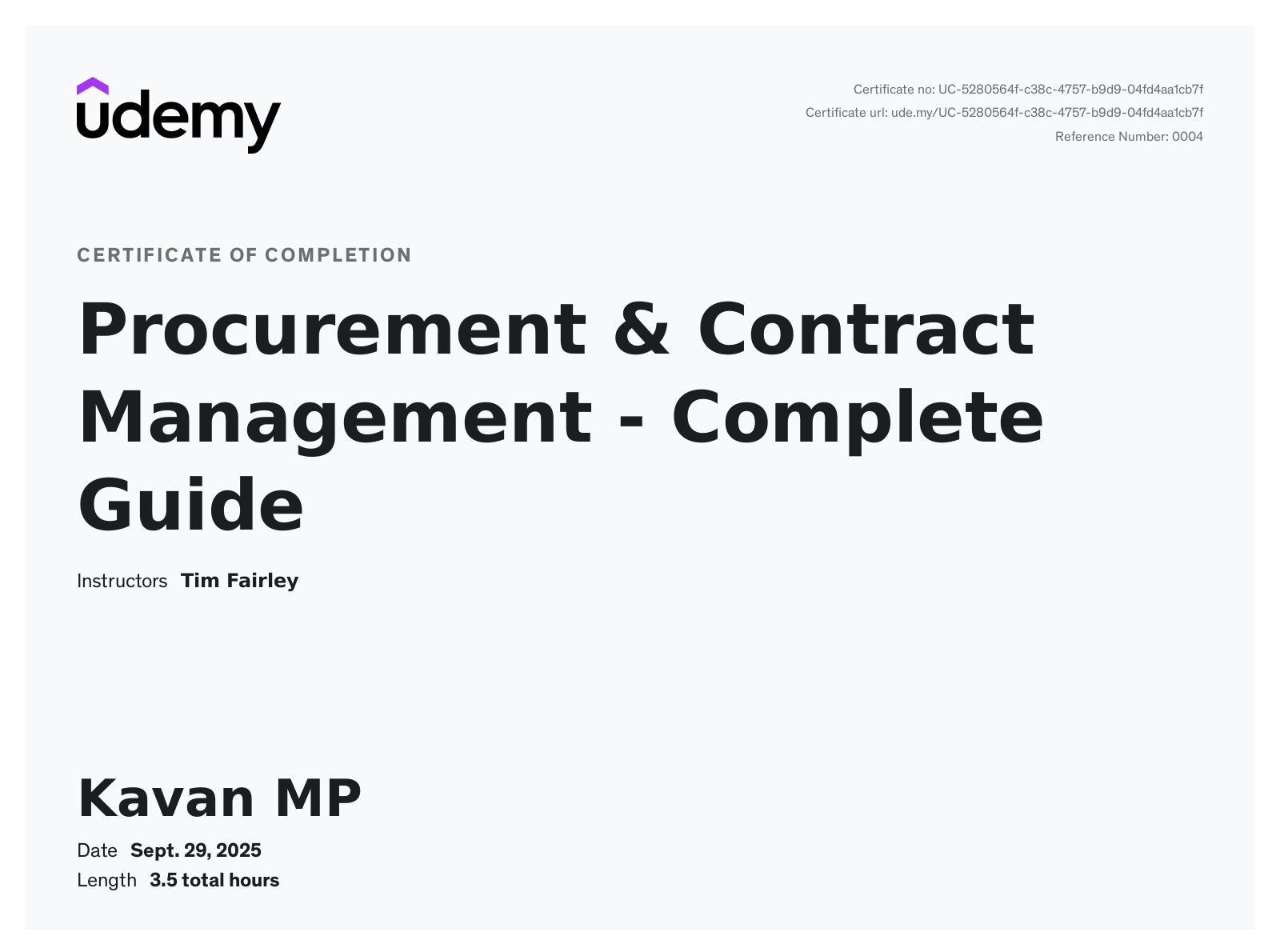 Kavan MP AIIQS-IIQS Global - Adarsh Group | LinkedIn