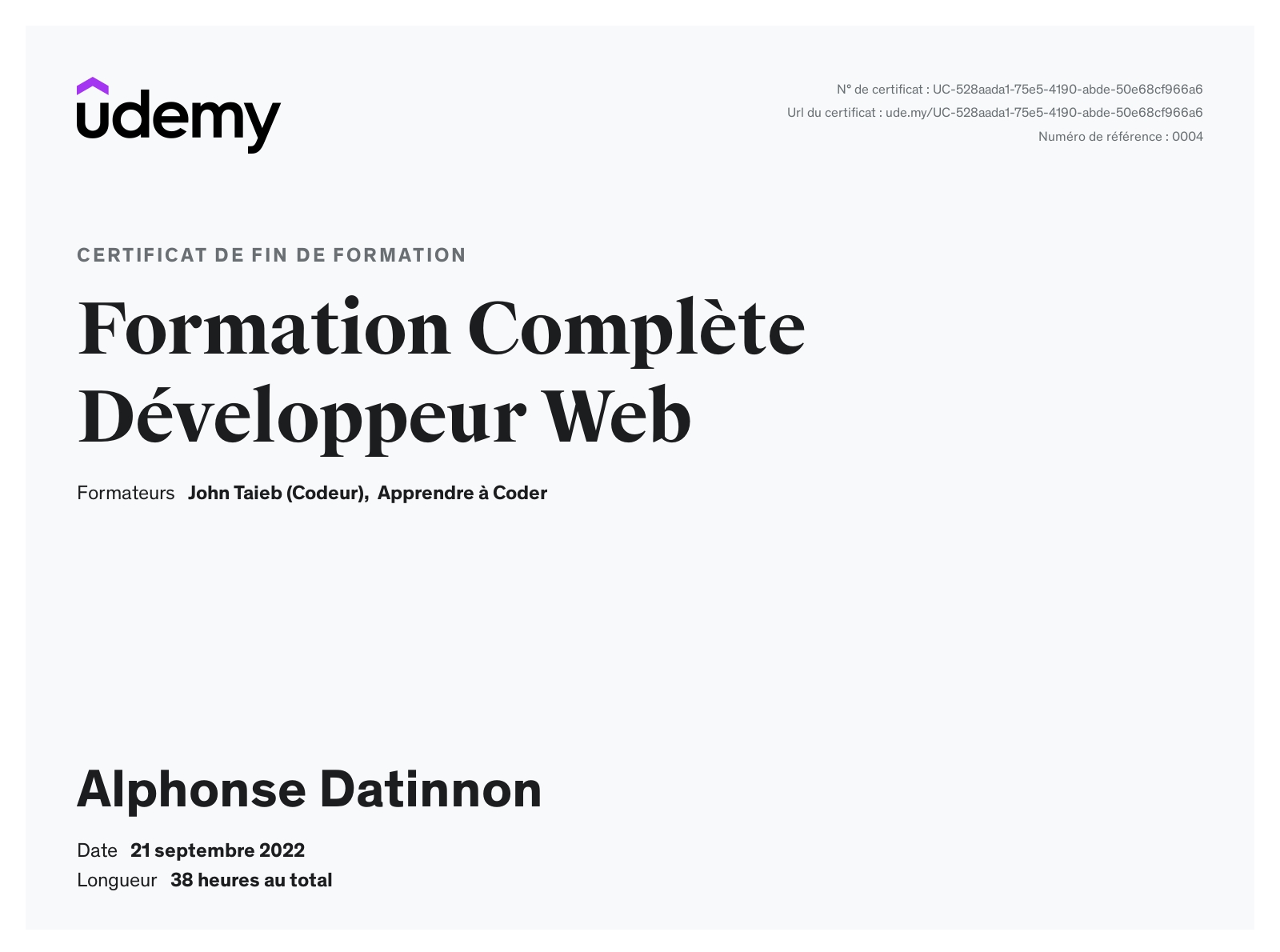 Alphonse Datinnon - Développeur Full Stack Web & Mobile | Designer Graphiste | Freelancer ...