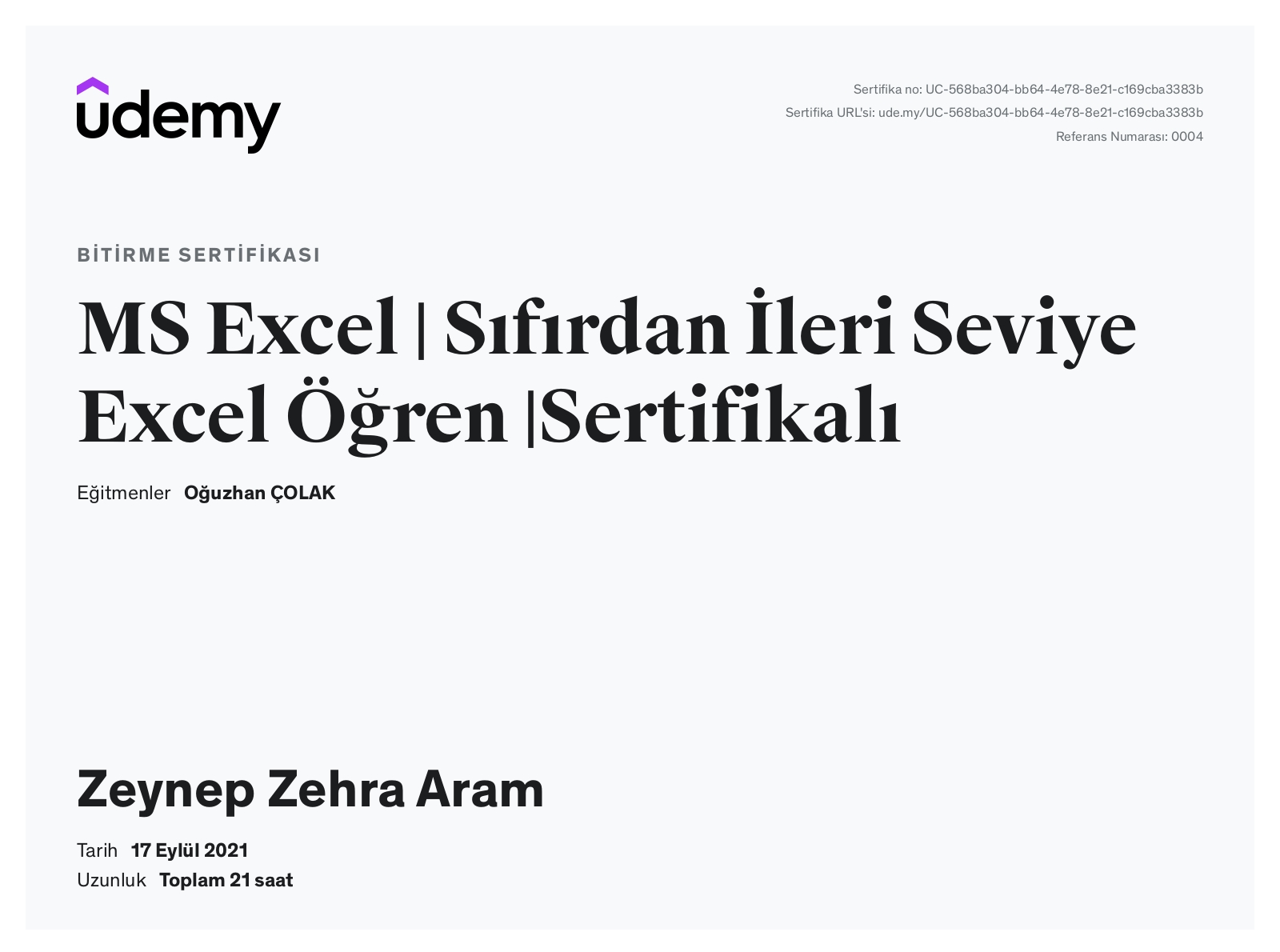 Zeynep Zehra A. - Industrial Engineer | LinkedIn