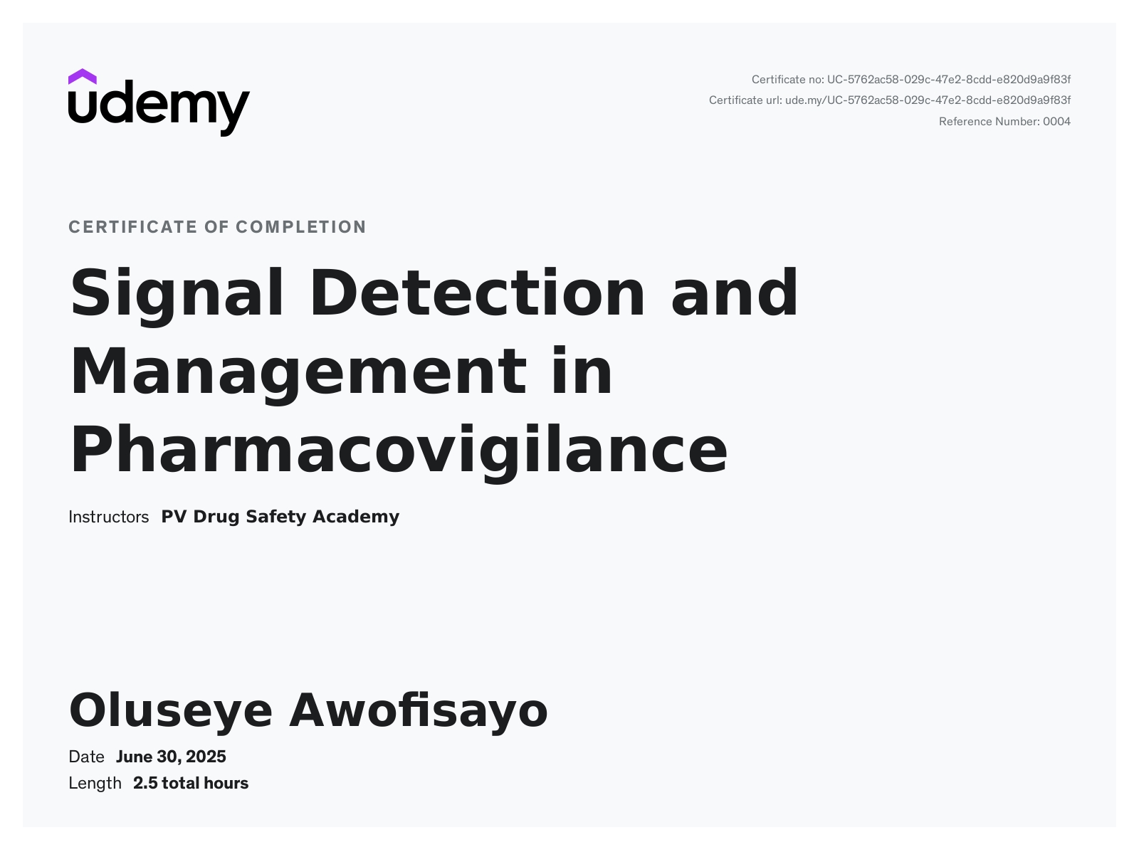 Oluseye Awofisayo - Clinical Development | Clinical Quality ...