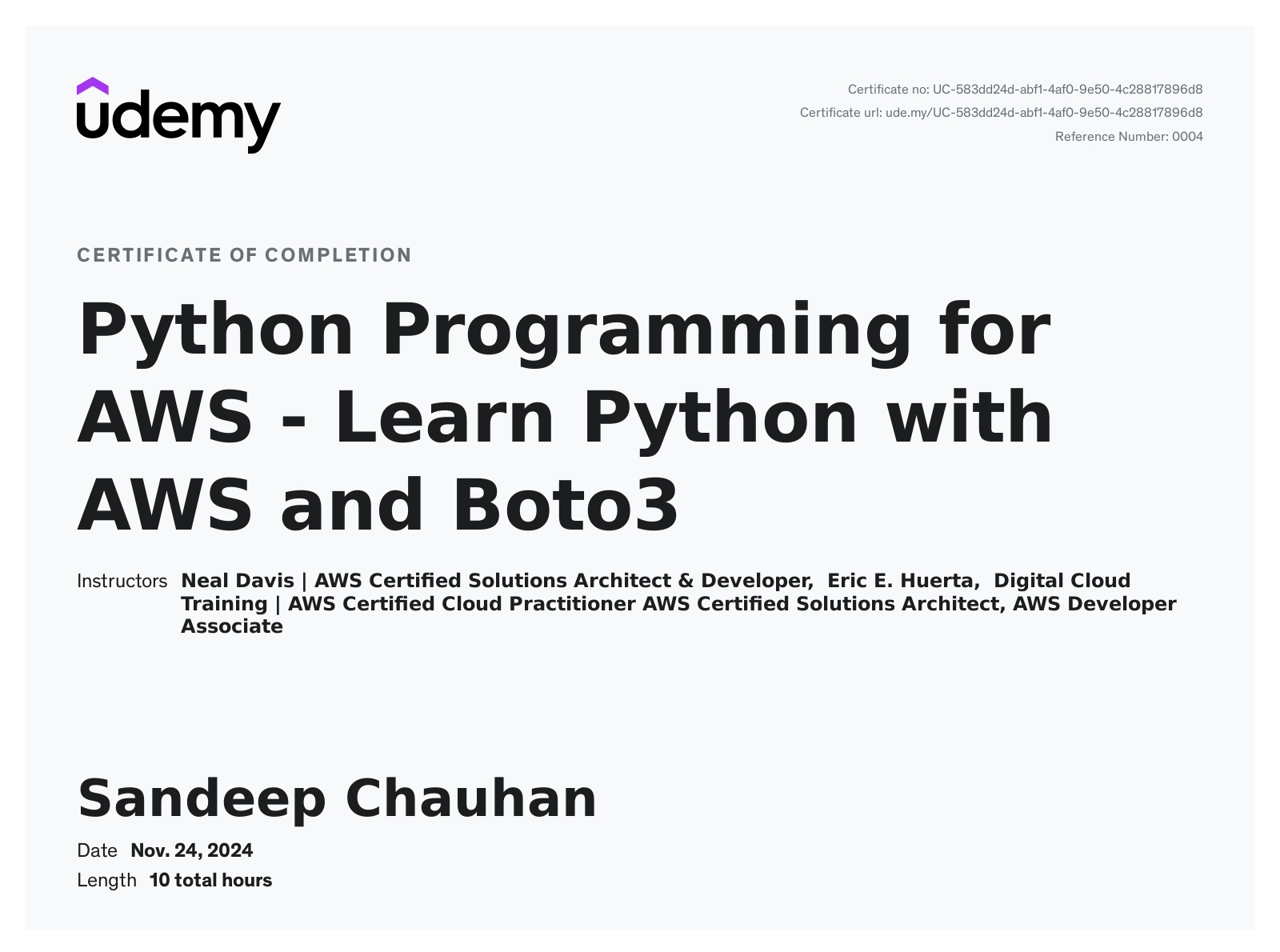 Sandeep Chauhan - AWS Cloud Expert | Sr. DevOps Engineer | Cloud Mentor ...